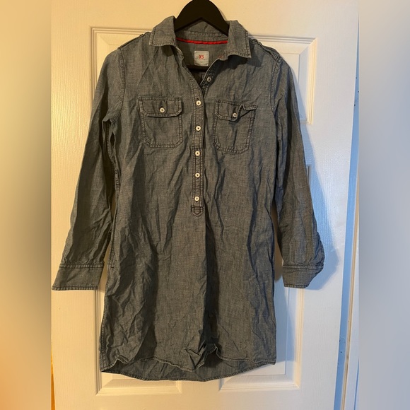GAP | Dresses | Gap Denim Dress Light Not Heavy Denim Womans Size Xs ...